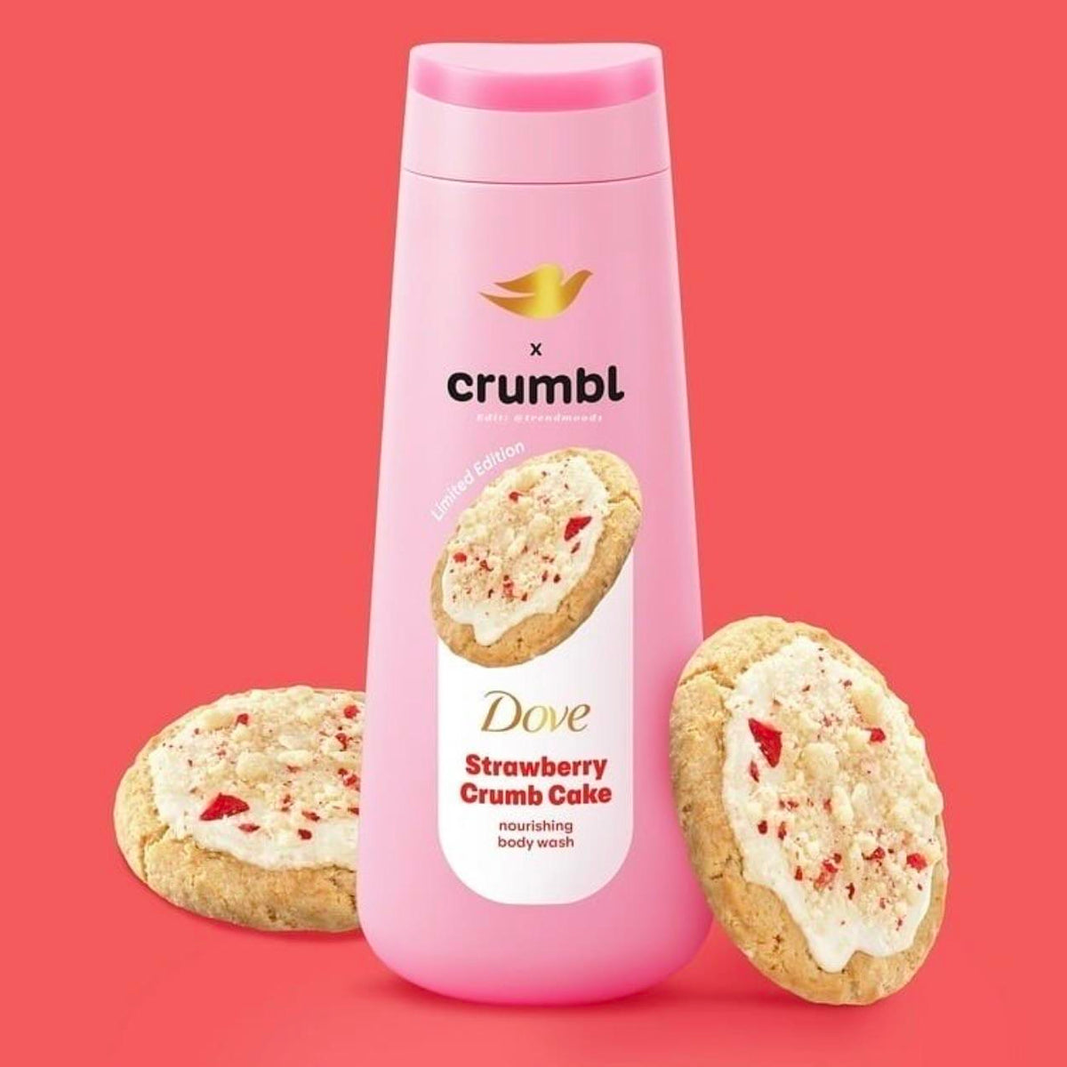 Dove x Crumbl Strawberry Crumb Cake – MISSARI