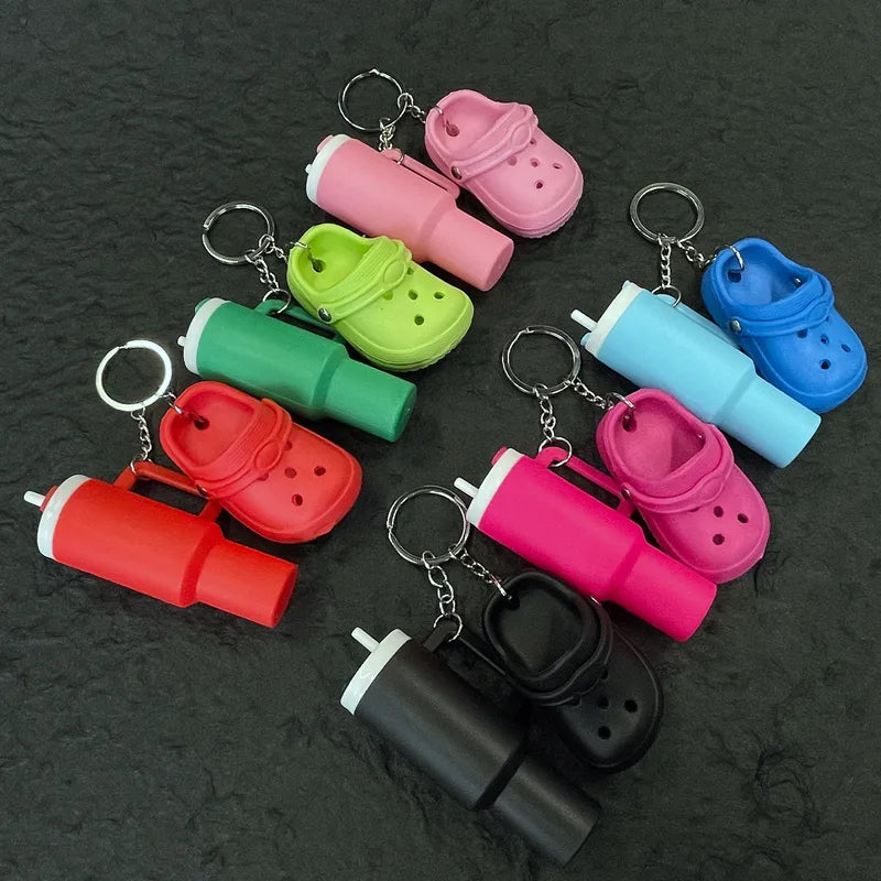 Mini Croc & Stanley Keychain – MISSARI